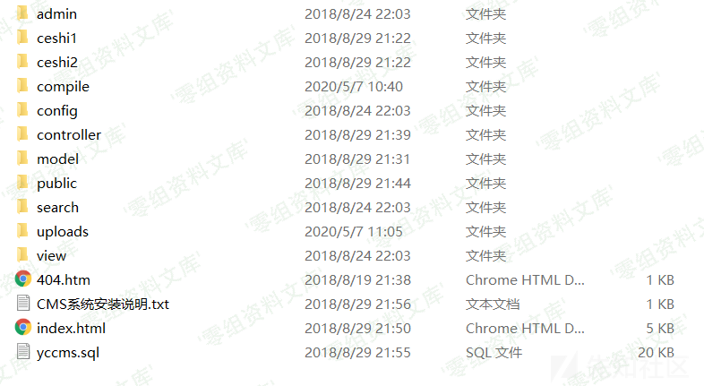 YCCMS 3.4 任意文件删除 - Wiki